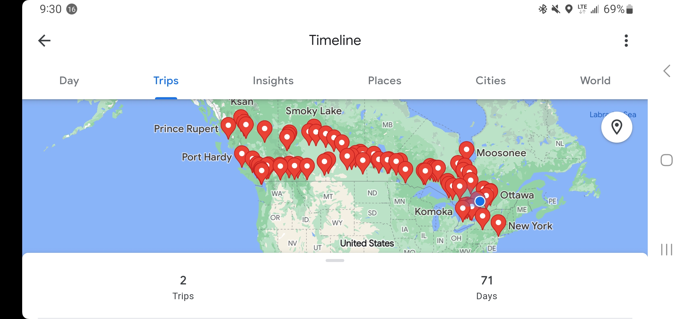 Canada Trip 2023 – Map and Reservation List – Louise and Brian McLeod ...